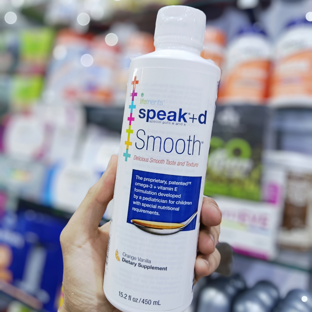 سبيك سموث شراب لعلاج تأخر الكلام للأطفال 450 مل | Speak Smooth+D ...