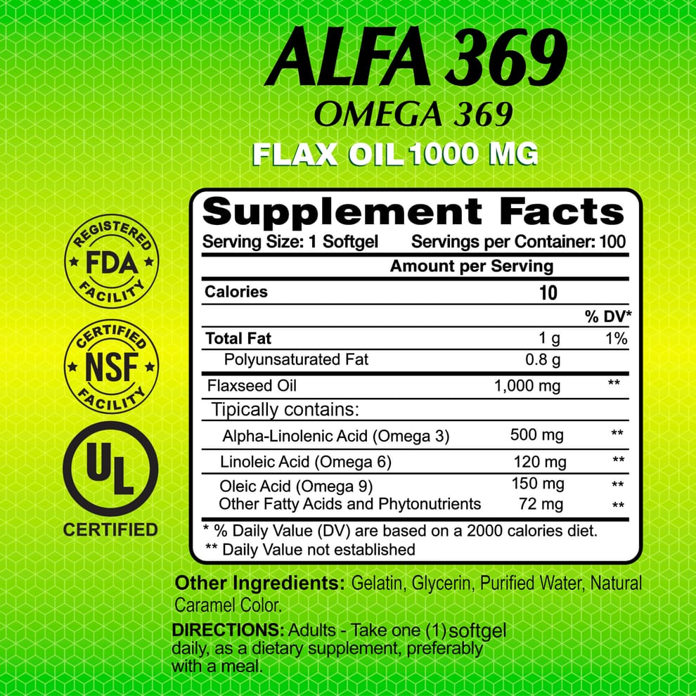 الفا اوميجا 369 تربل | Alfa Omega 369 - الصيدلية - Alsaydaliya